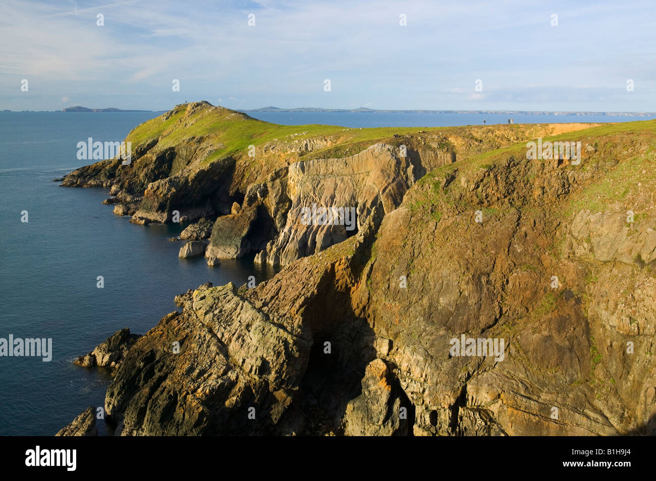 Wooltack Point Martins Haven Pembrokeshire Wales Stock Photo - Alamy