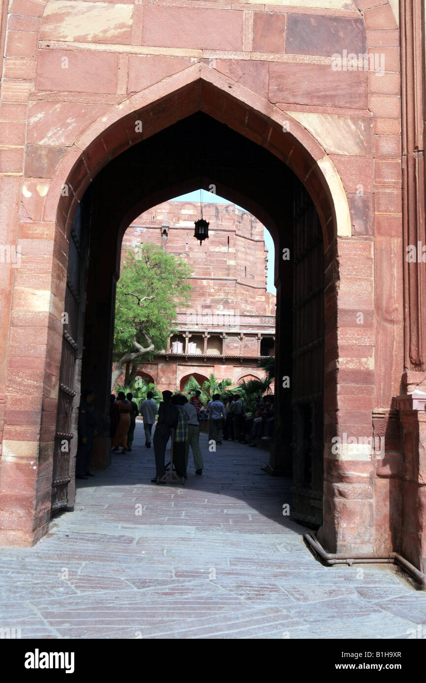 The Red Fort Agra India AKA Lal Qila Fort Rouge and Agra Fort India ...