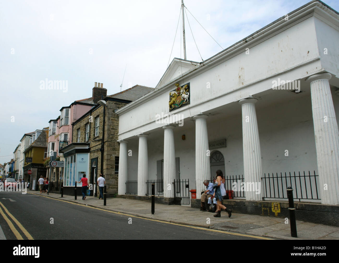 Old Custom House Falmouth High Resolution Stock Photography and Images ...