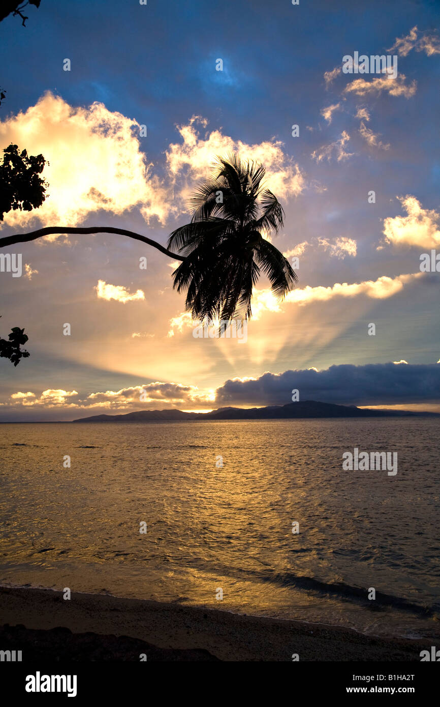 Taveuni island sunset hi-res stock photography and images - Alamy