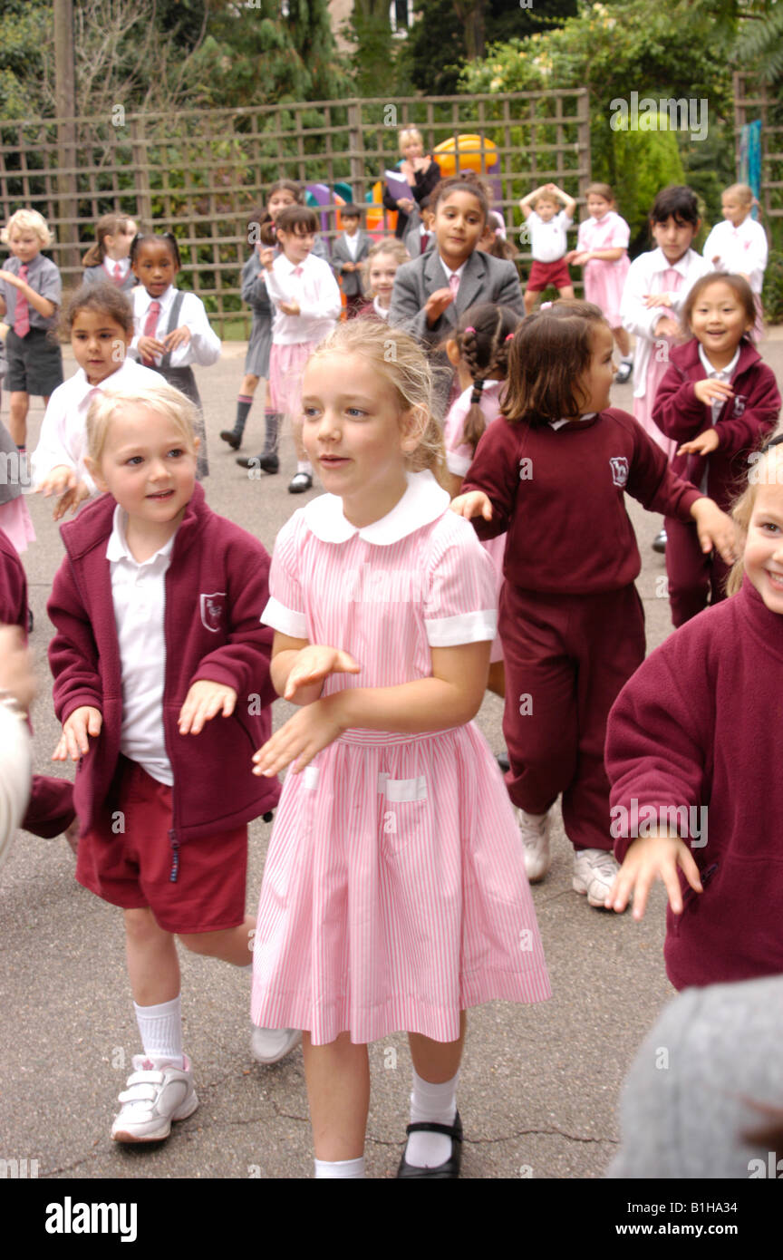 School children playing in playground hi-res stock photography and ...