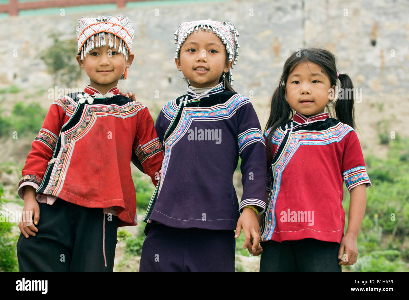 China Yunnan province Yuanyang rice terraces Stock Photo - Alamy