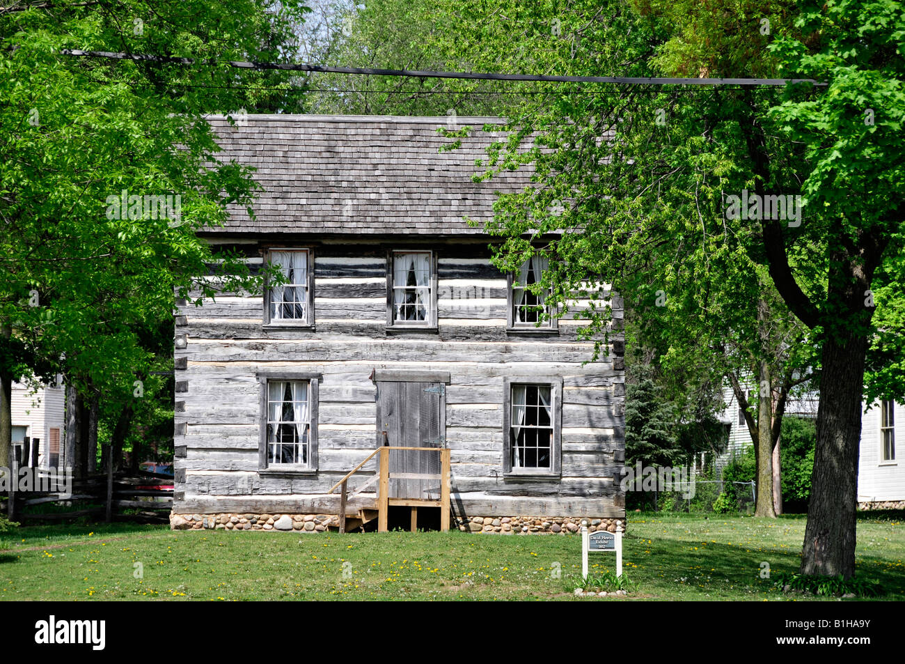 Ella W Sharp Park and Museum Jackson Michigan Stock Photo - Alamy