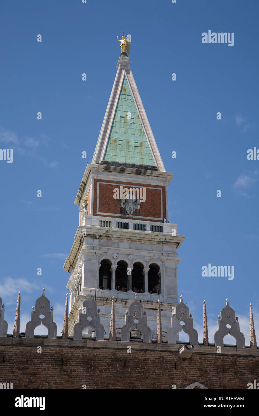 The Campanile at Venice Stock Photo - Alamy