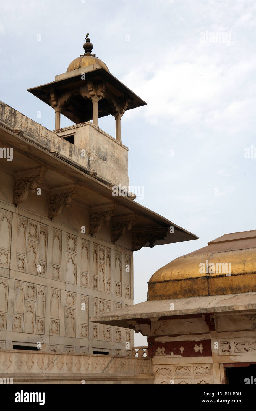 The palace inside the Red Fort Agra India AKA Lal Qila Fort Rouge and ...