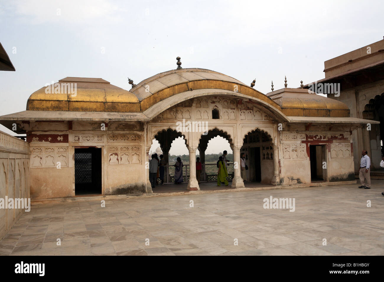 The palace inside the Red Fort Agra India AKA Lal Qila Fort Rouge and ...
