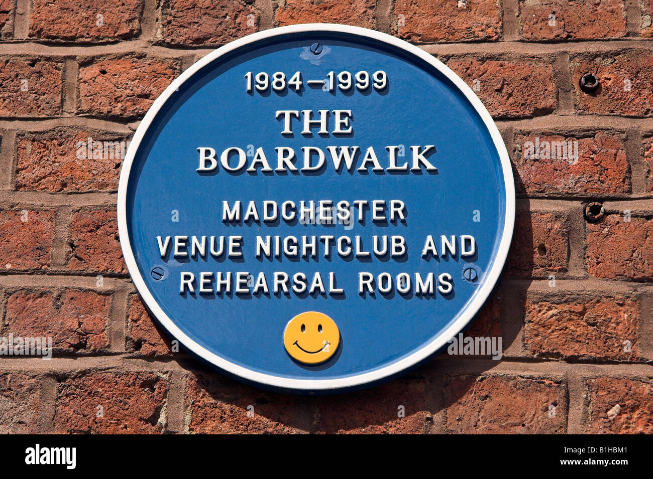 Madchester plaque,The Boardwalk, Venue Nightclub and Rehearsal Rooms ...