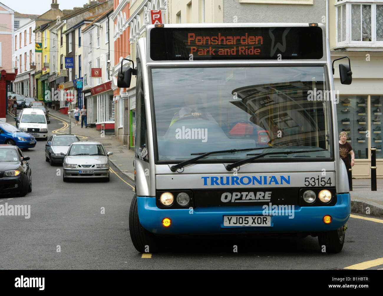 Buses In Cornwall High Resolution Stock Photography and Images - Alamy