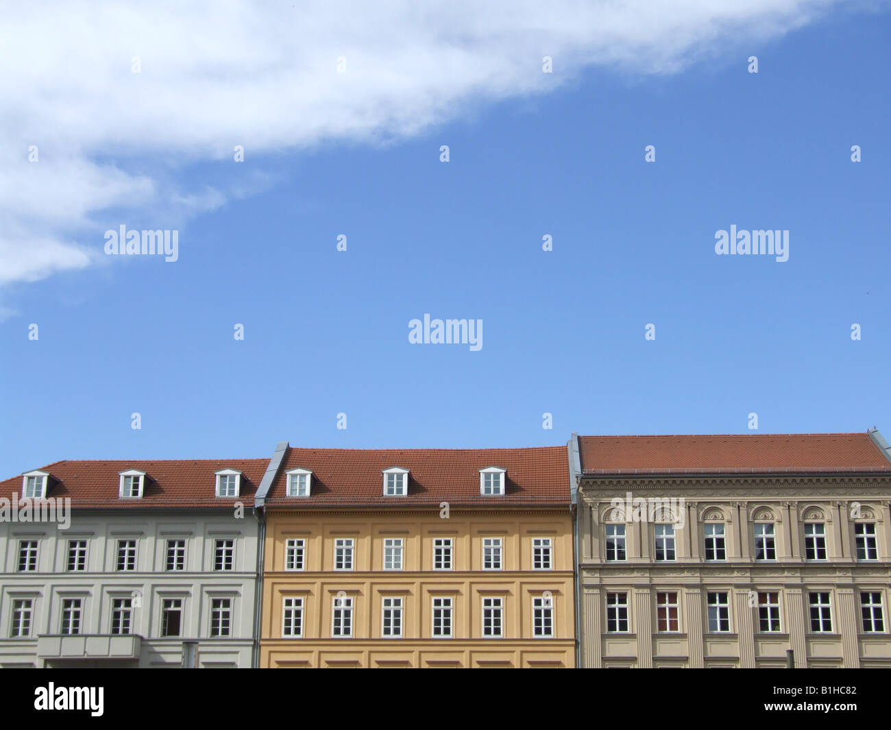 typical architecture buildings in berlin germany Stock Photo - Alamy