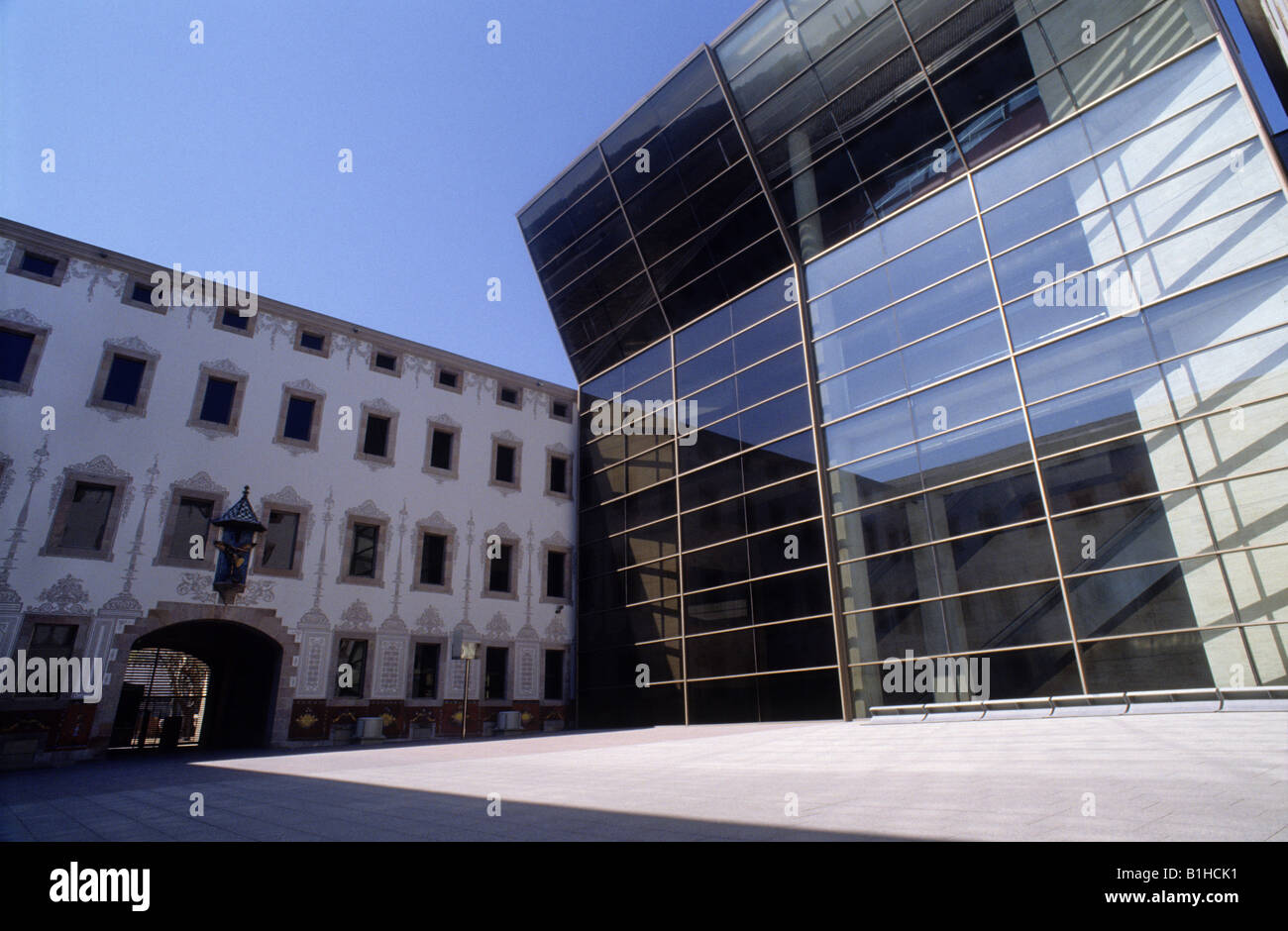 Contemporary culture centre of barcelona hi-res stock photography and ...