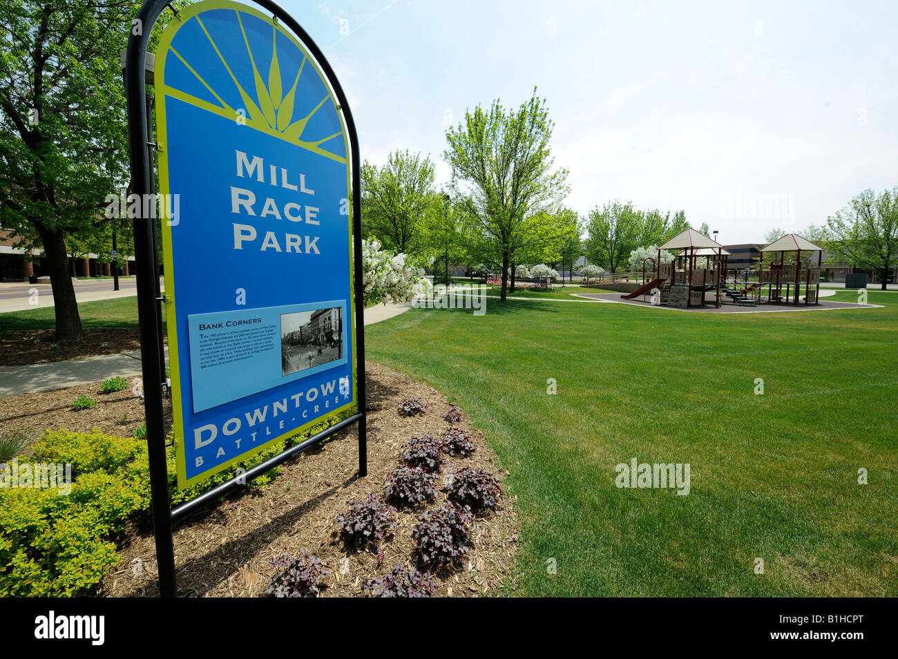 Mill race park hi-res stock photography and images - Alamy
