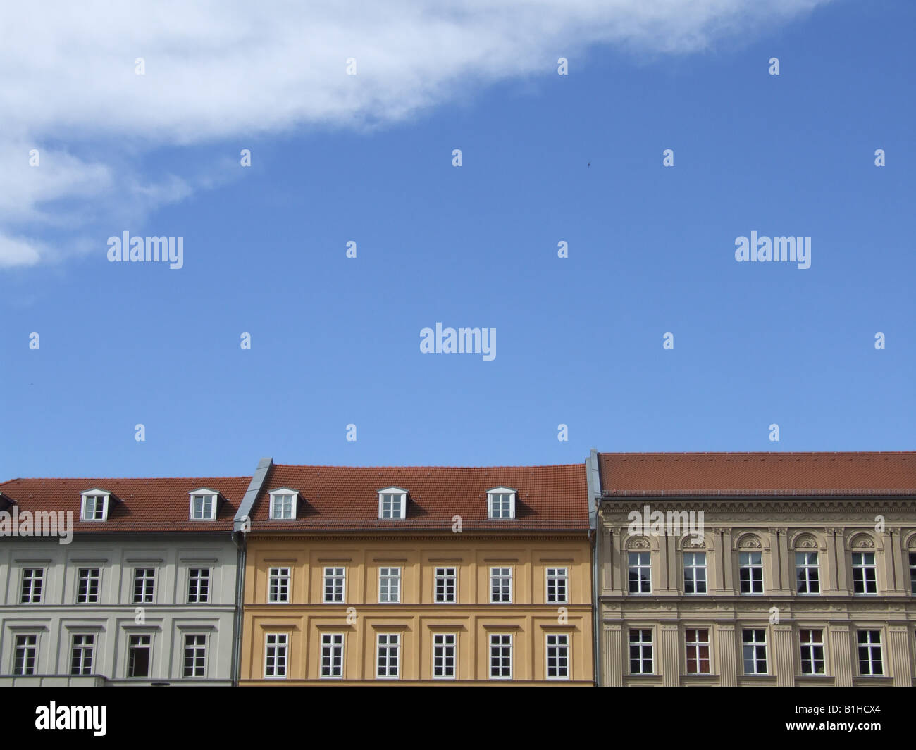 typical architecture buildings in berlin germany Stock Photo - Alamy
