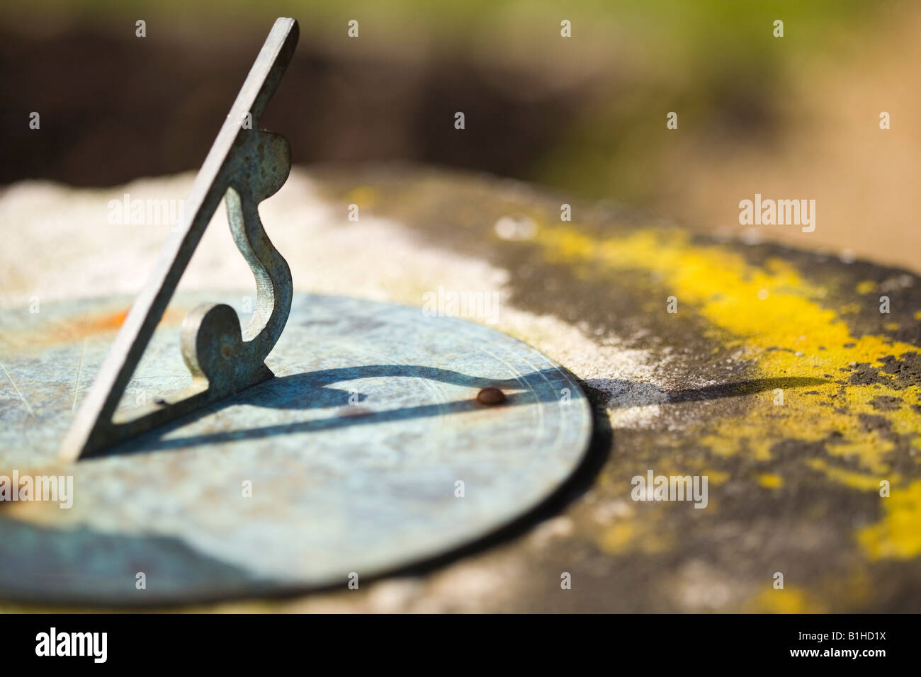 Close up of a sundial Stock Photo - Alamy