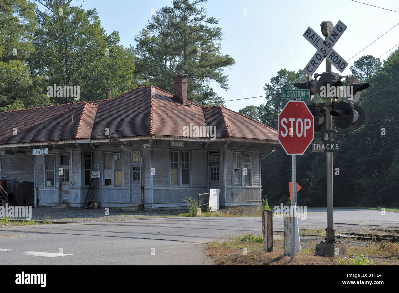Georgia Northeastern Railroad Tate Station Tate Georgia 080606 30642 ...