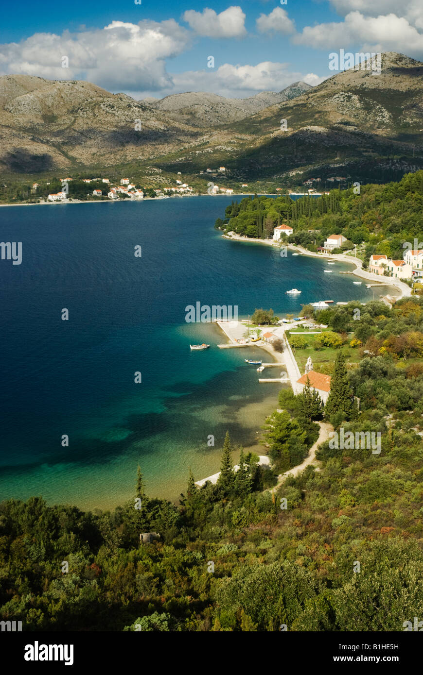 Slano, on the Croatian coast Stock Photo - Alamy