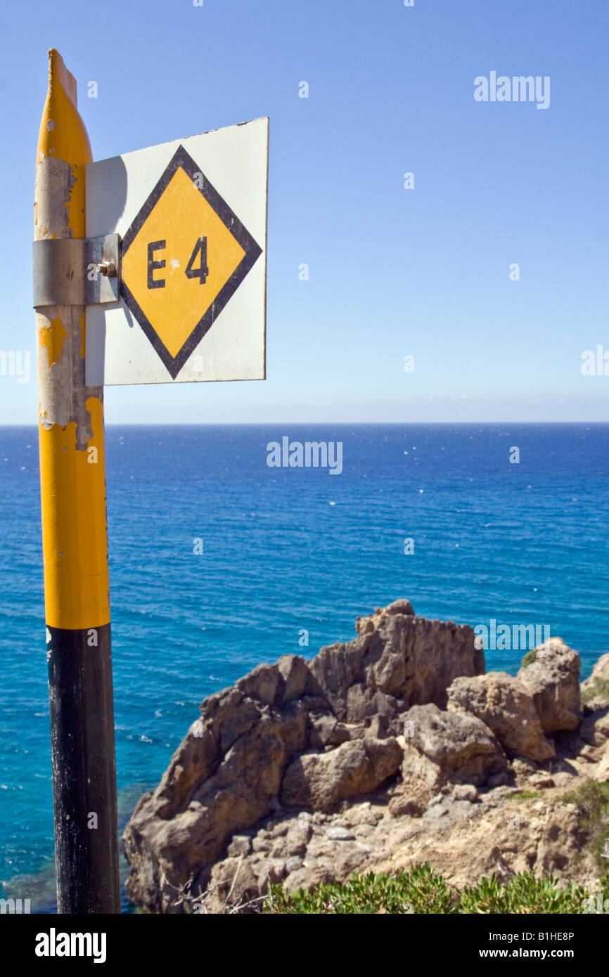 The E4 trail between Paleochora and Sougia,Crete Stock Photo - Alamy