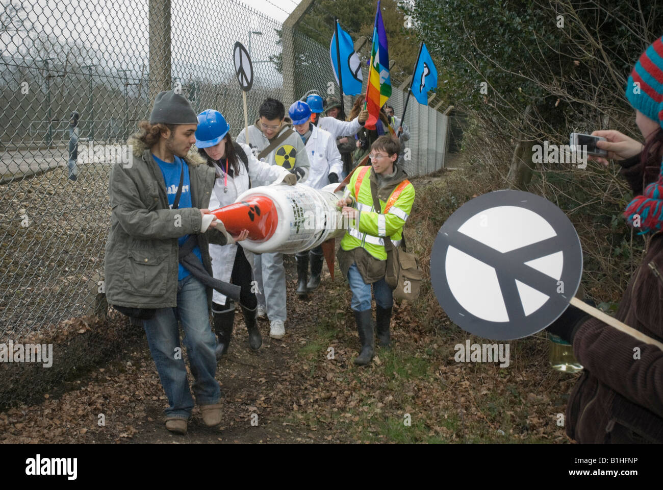 Kent students take their own 'nuclear missile' on a tour around ...