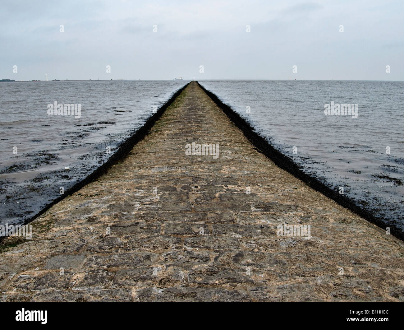 Breakwater Landguard Fort Harwich Essex Stock Photo - Alamy