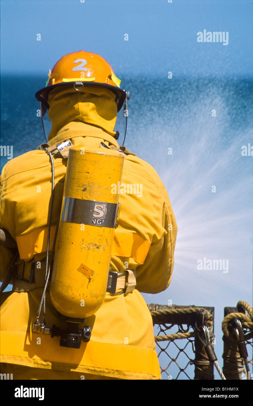 Container ship fire hi-res stock photography and images - Alamy