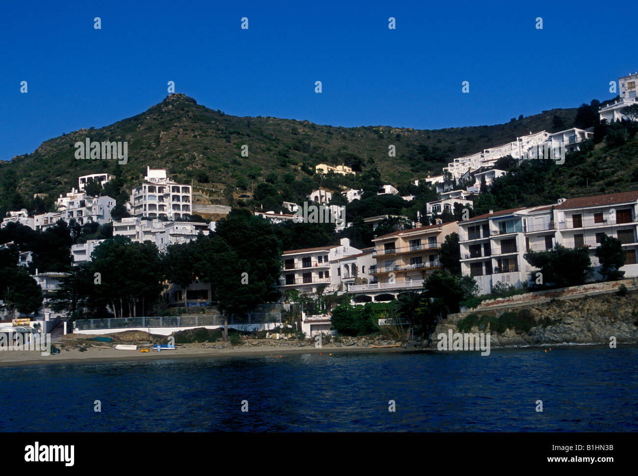 beach, Roses, Girona Province, Spain, Europe Stock Photo - Alamy