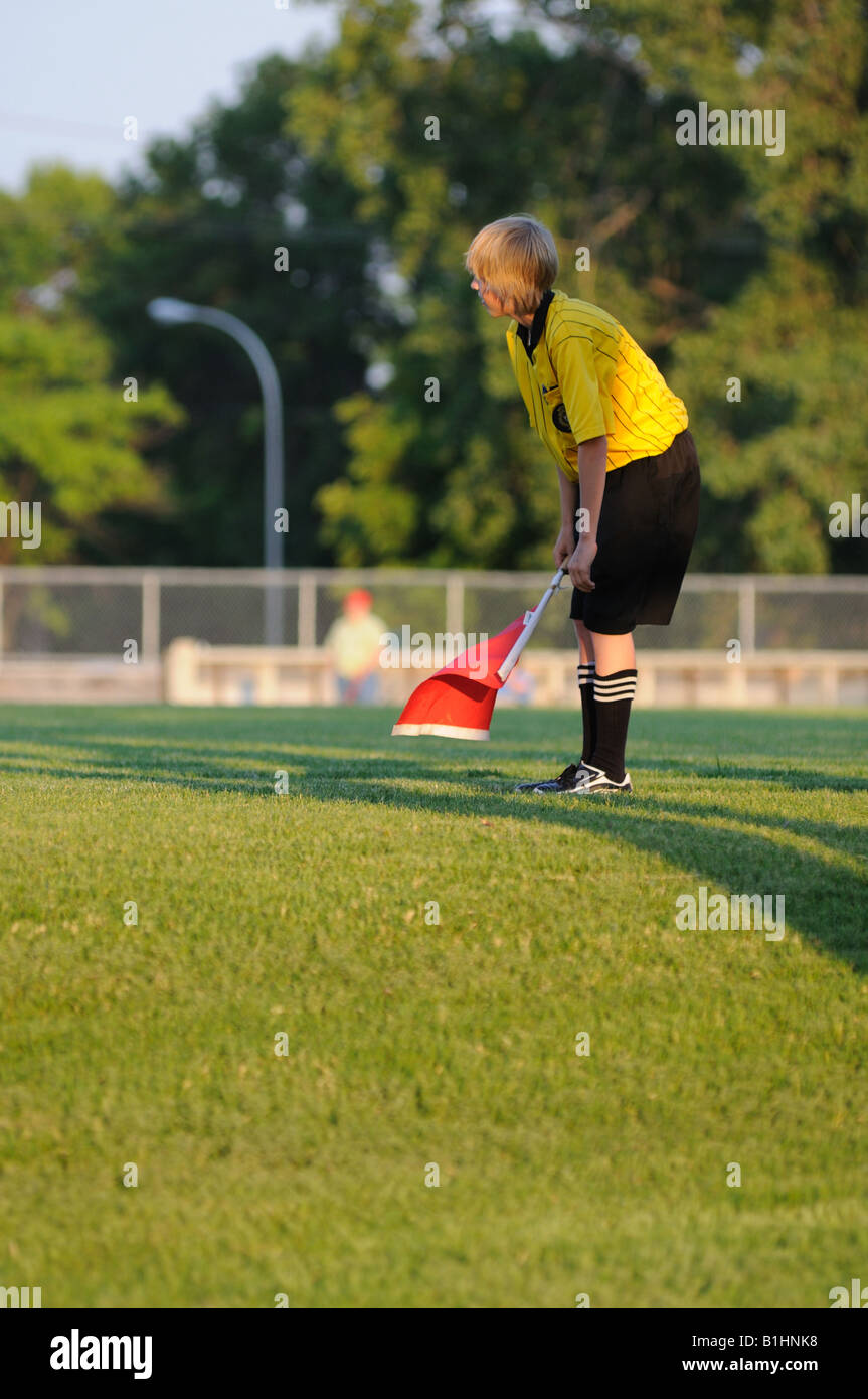 Female Soccer Referee Standing High Resolution Stock Photography and ...