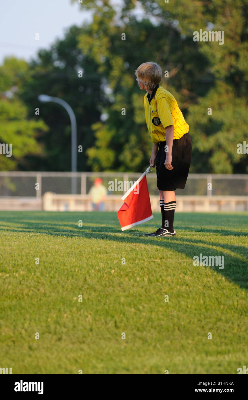 Female soccer referee standing hi-res stock photography and images - Alamy