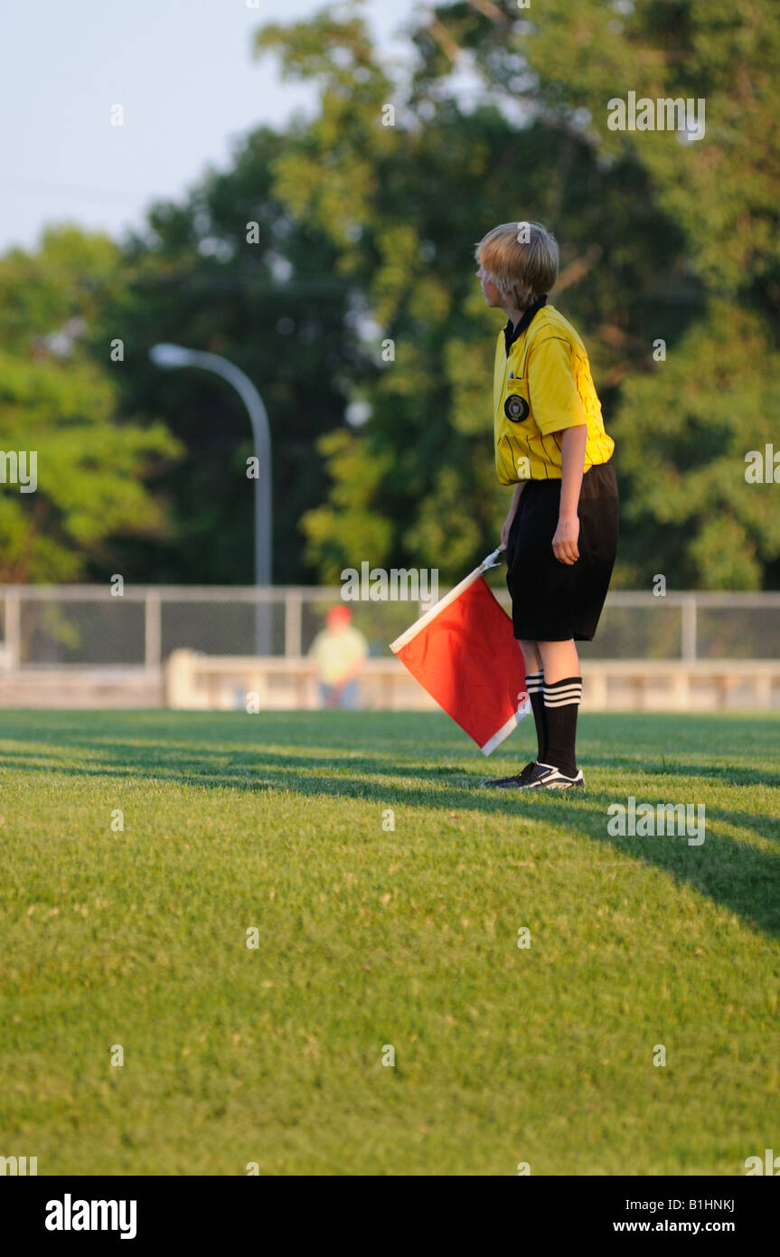 Female soccer referee standing hi-res stock photography and images - Alamy