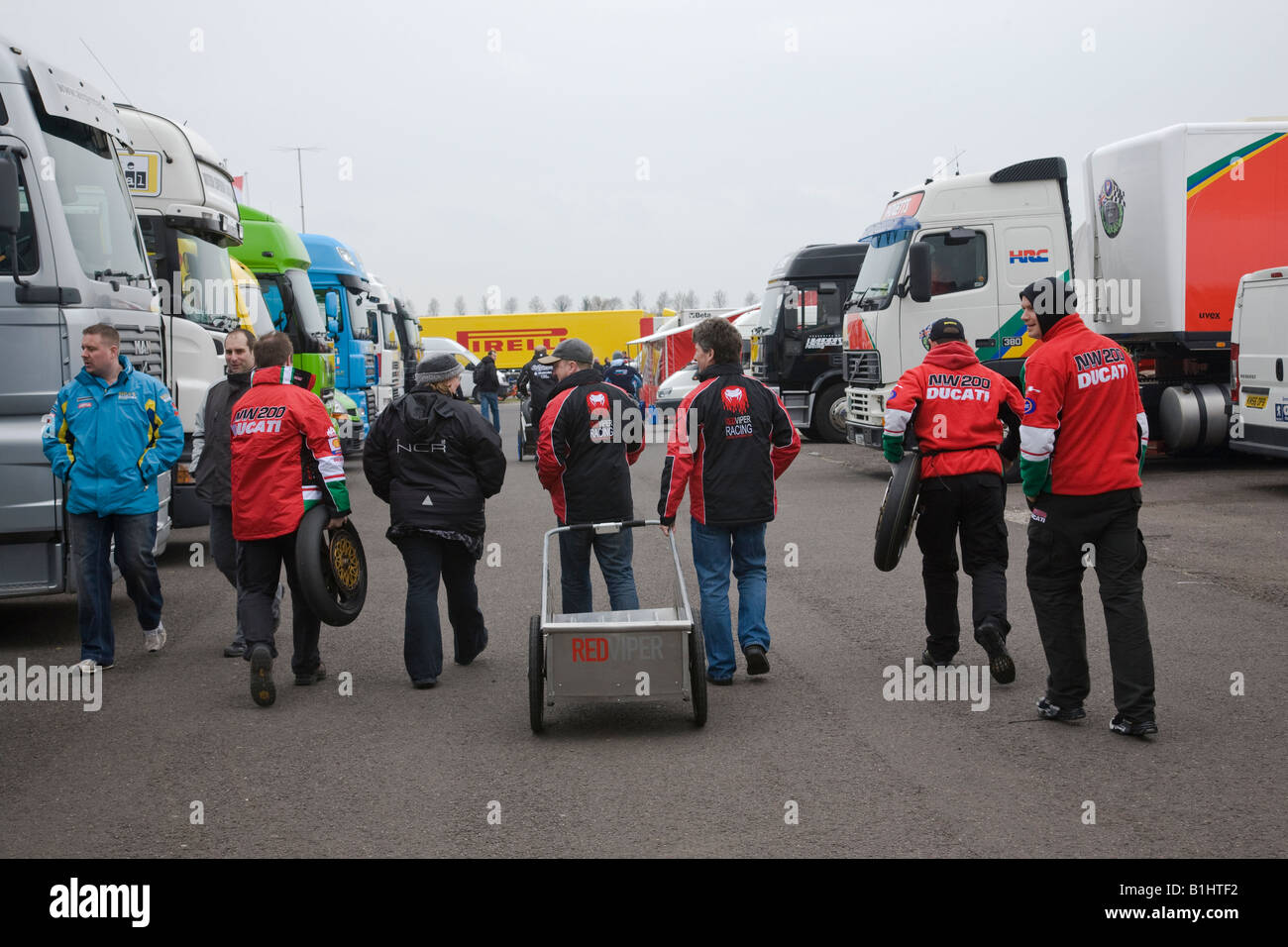 Paddock motorcycle hi-res stock photography and images - Alamy