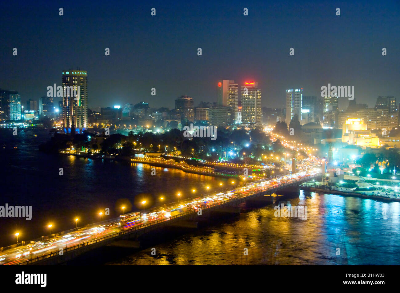 Sixth october bridge in cairo hi-res stock photography and images - Alamy