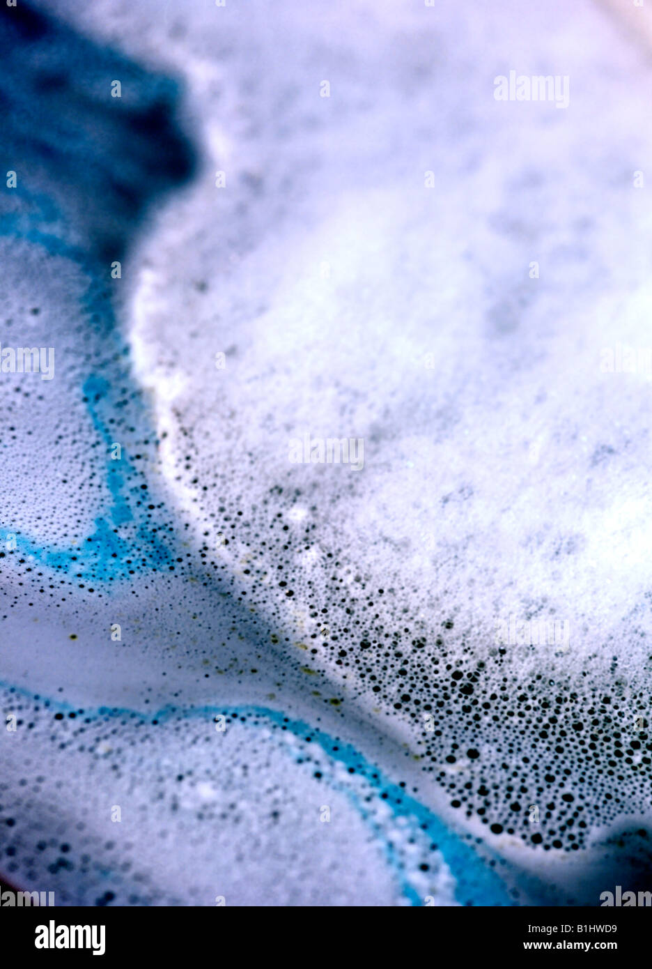 Water with bath foam (close-up Stock Photo - Alamy