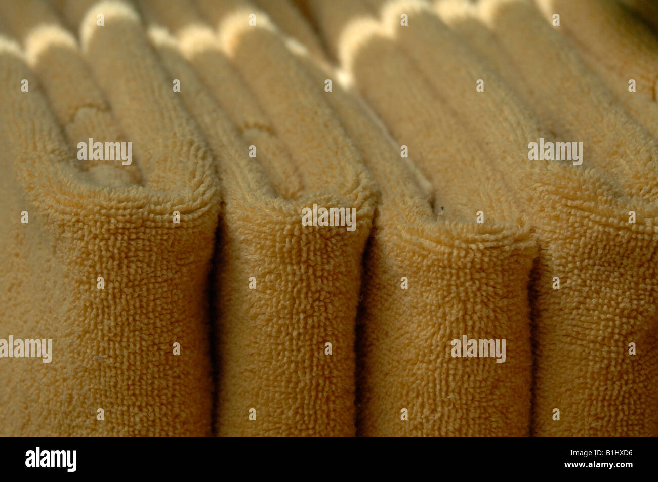 stacks of towels Stock Photo - Alamy