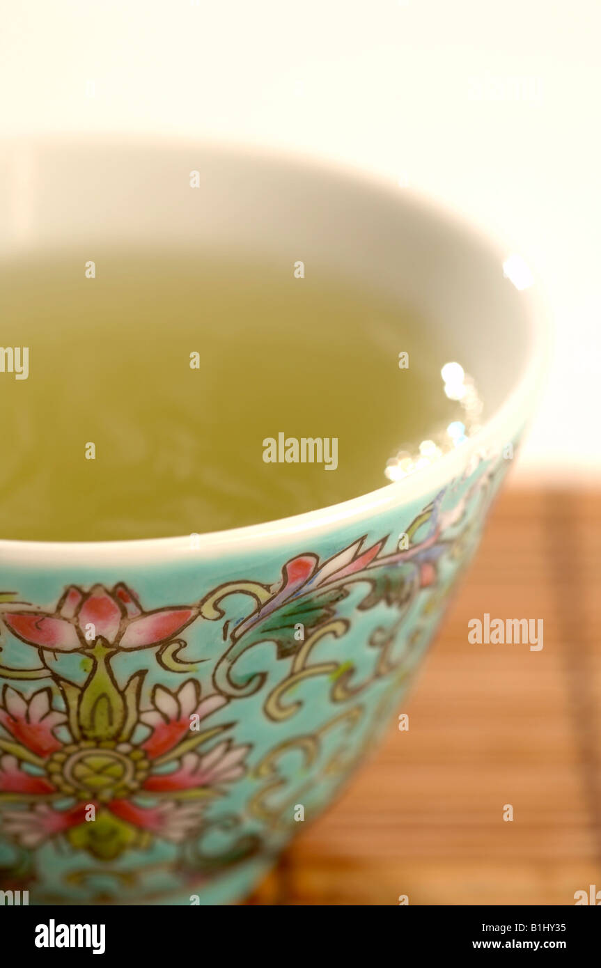 Close Up Asian teacup Stock Photo - Alamy