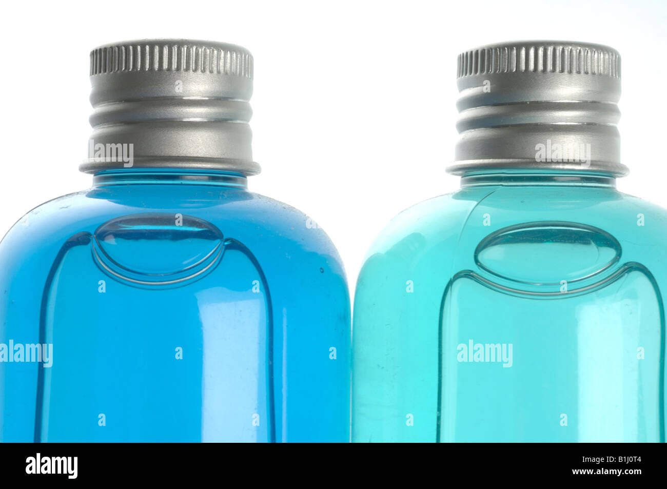 Flacons in blue Stock Photo - Alamy