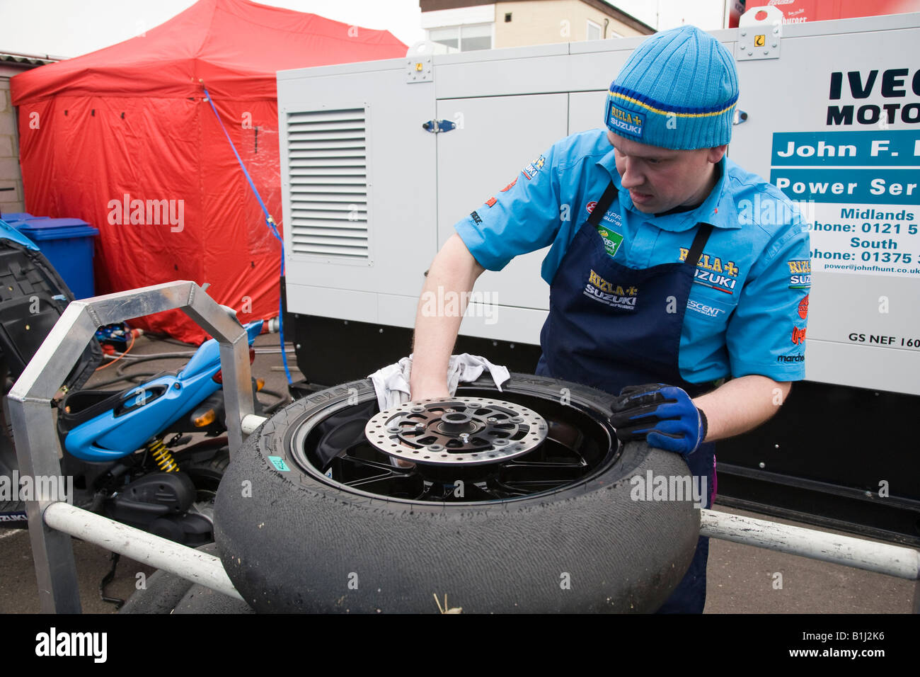 Team rizla suzuki hi-res stock photography and images - Alamy
