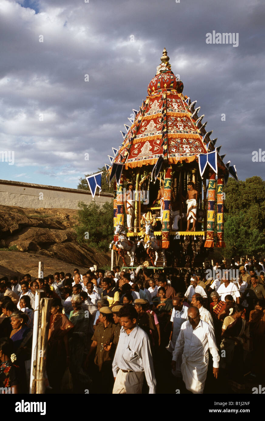 Festival chariot india tamil nadu hi-res stock photography and images ...