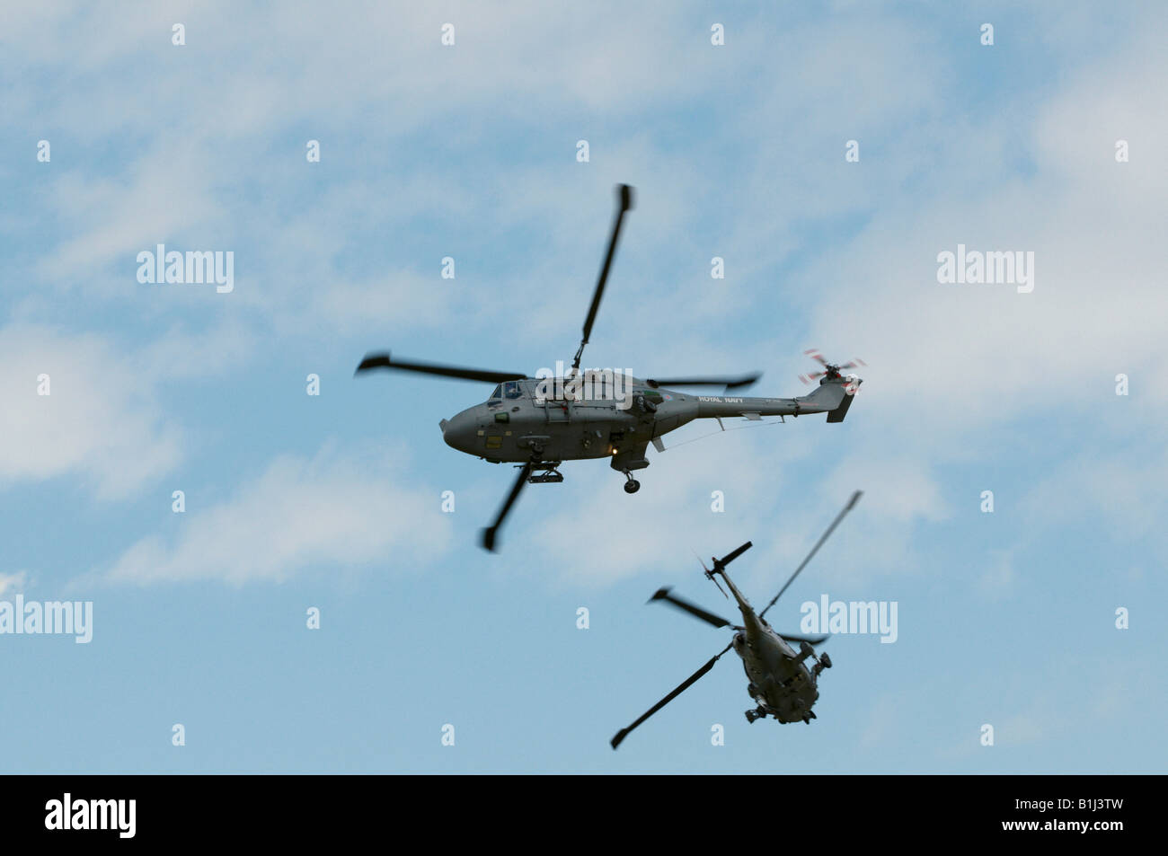 The Black Cats Royal Navy display Kemble Air Show 2008 Stock Photo - Alamy