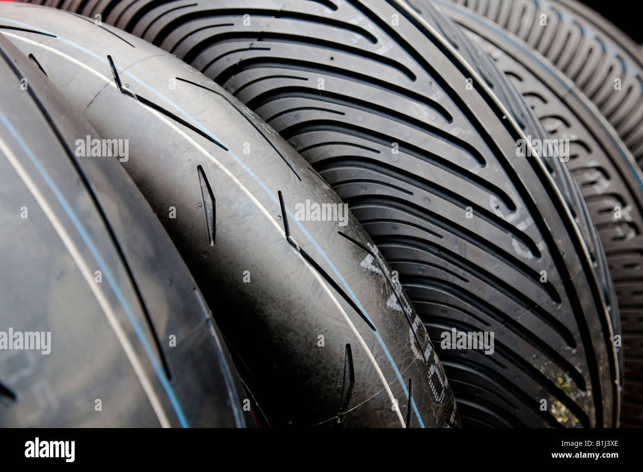 Slick tyres hi-res stock photography and images - Alamy