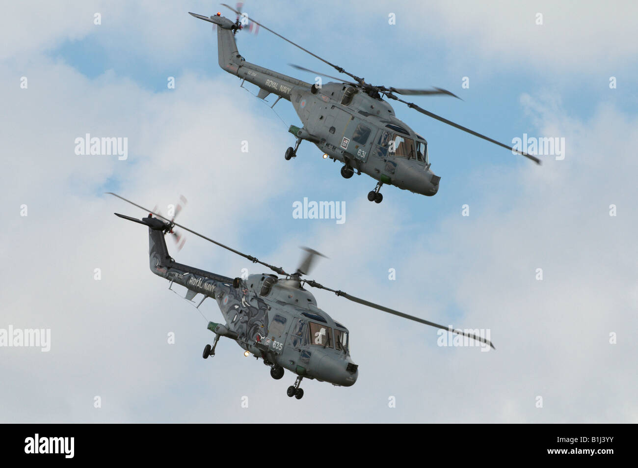 The Black Cats Royal Navy display Kemble Air Show 2008 Stock Photo - Alamy
