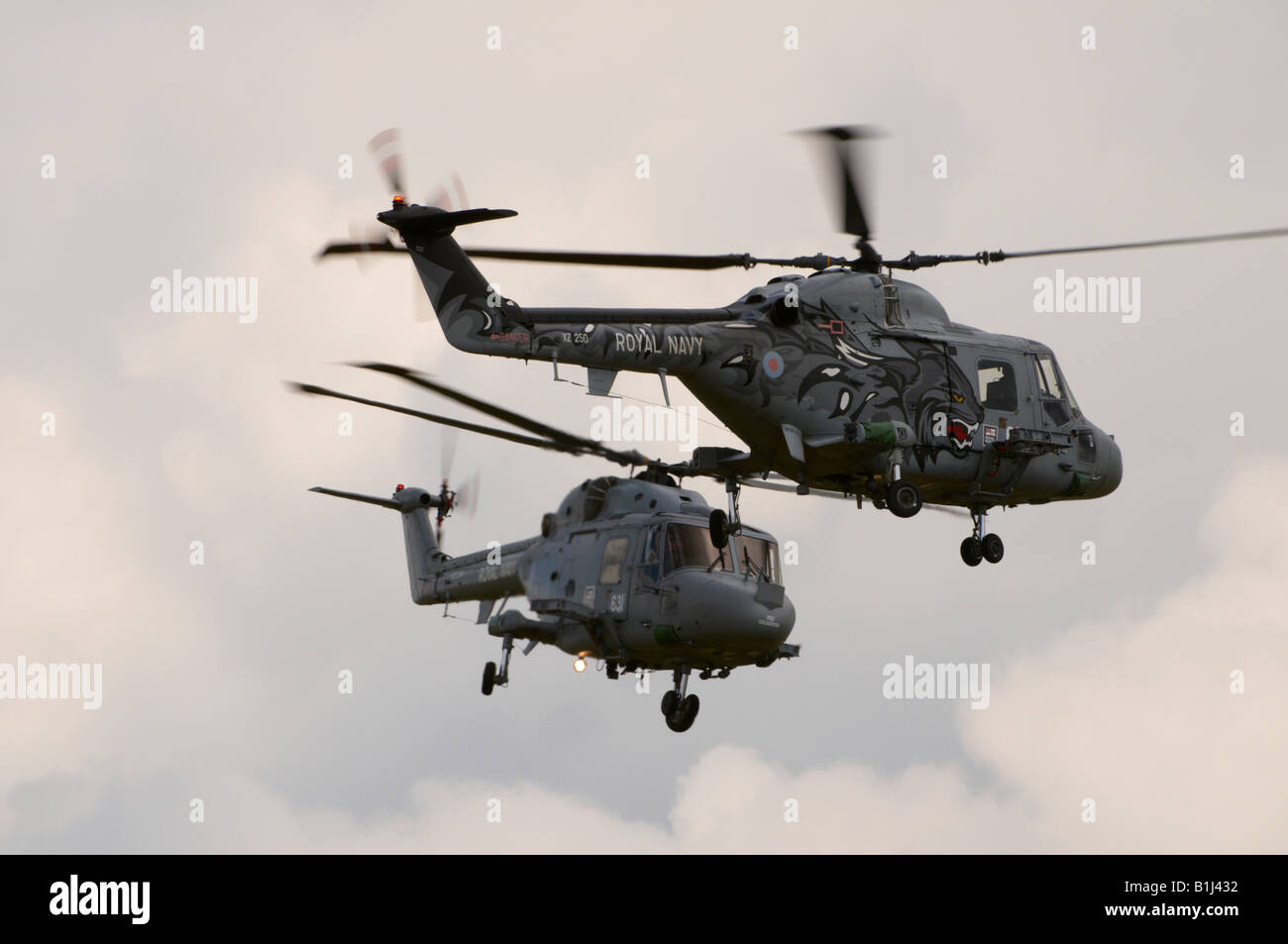 The Black Cats Royal Navy display Kemble Air Show 2008 Stock Photo - Alamy