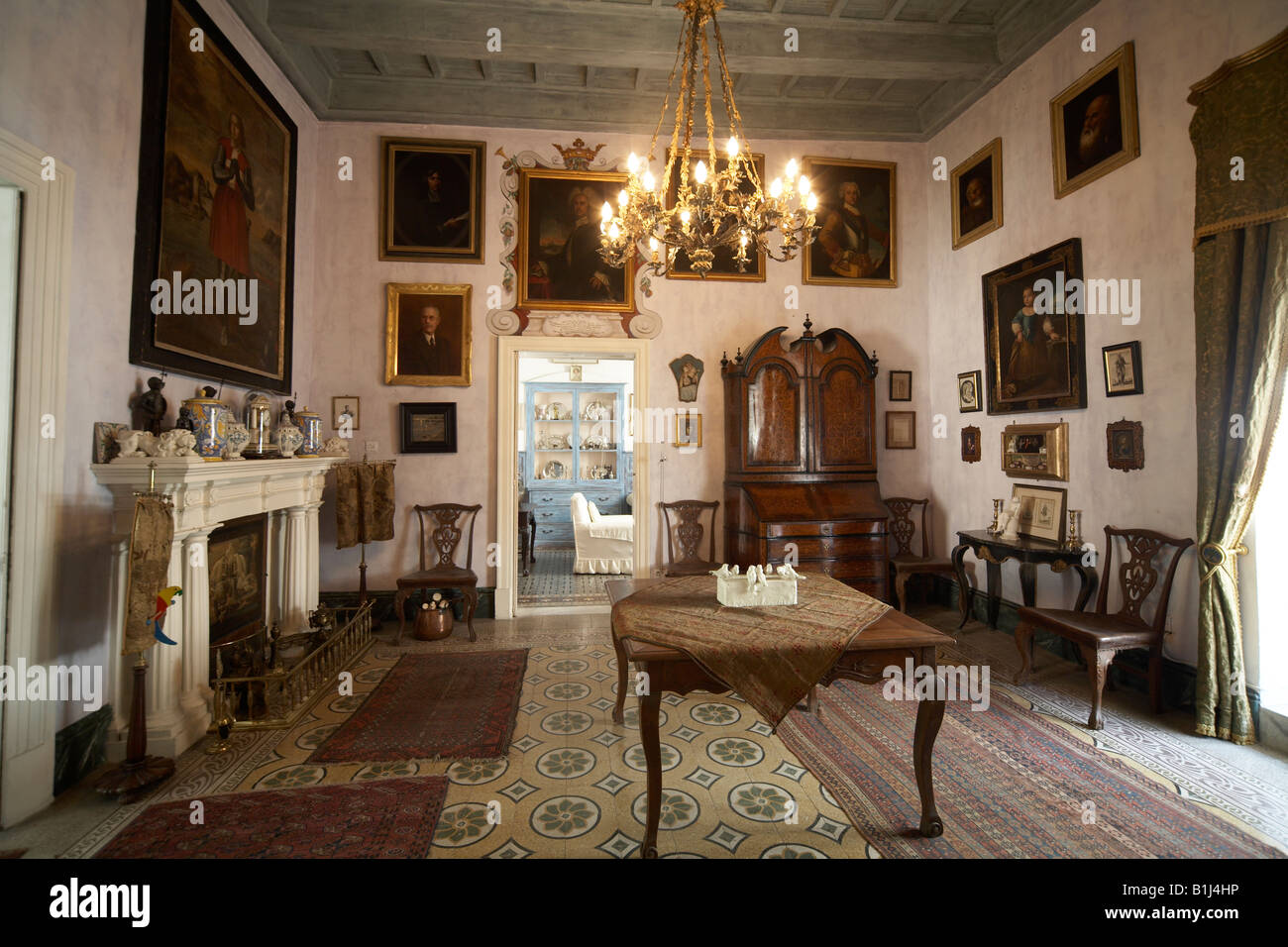 The Porphyry Room in Casa Rocca Piccola grand historic 16C Maltese ...