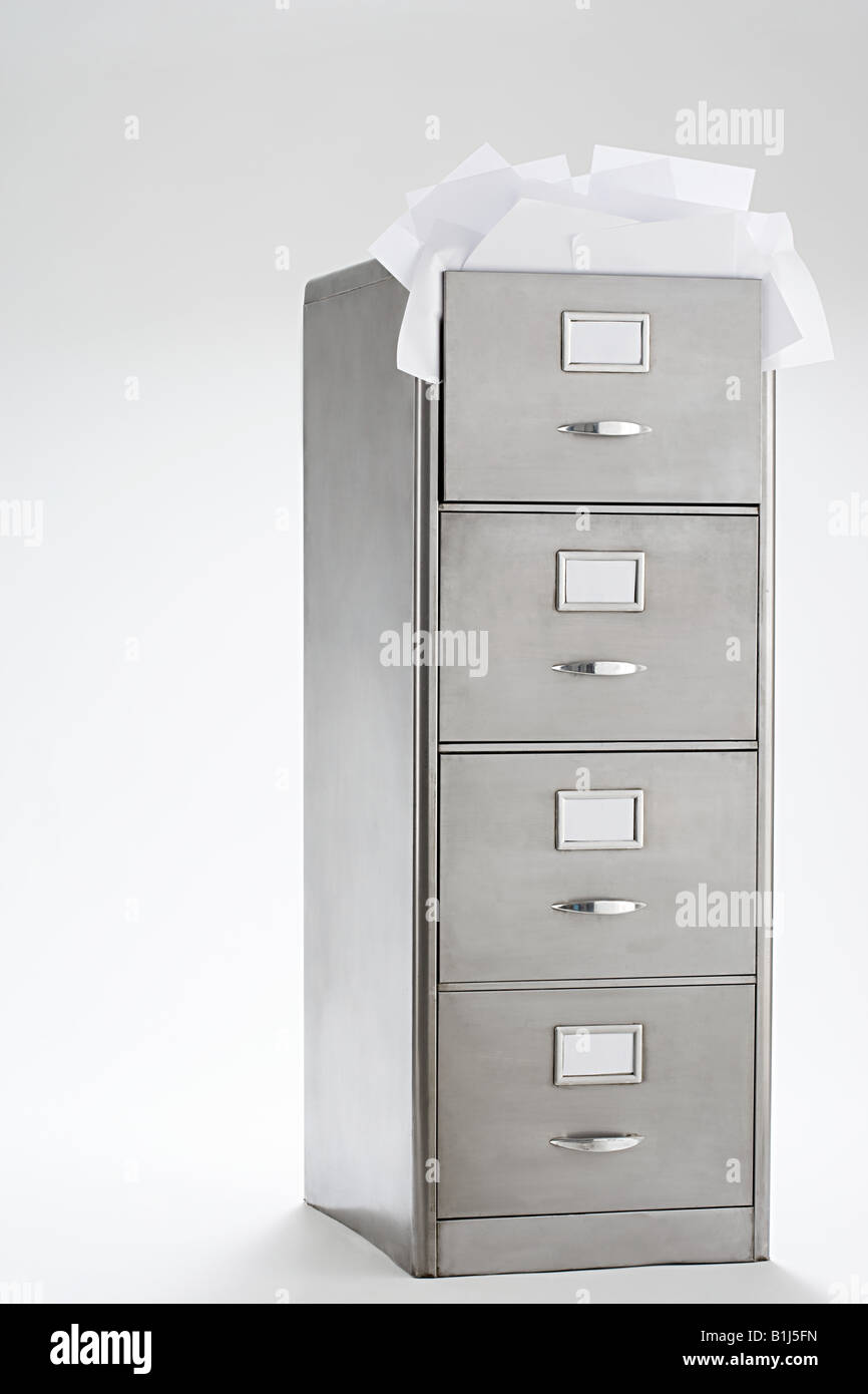 Filing cabinet overflowing hi-res stock photography and images - Alamy