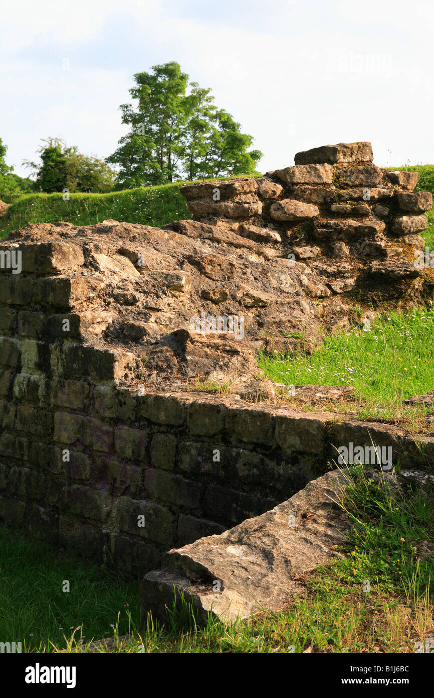 Roman Town Wall Cirencester The Cotswolds England Stock Photo - Alamy