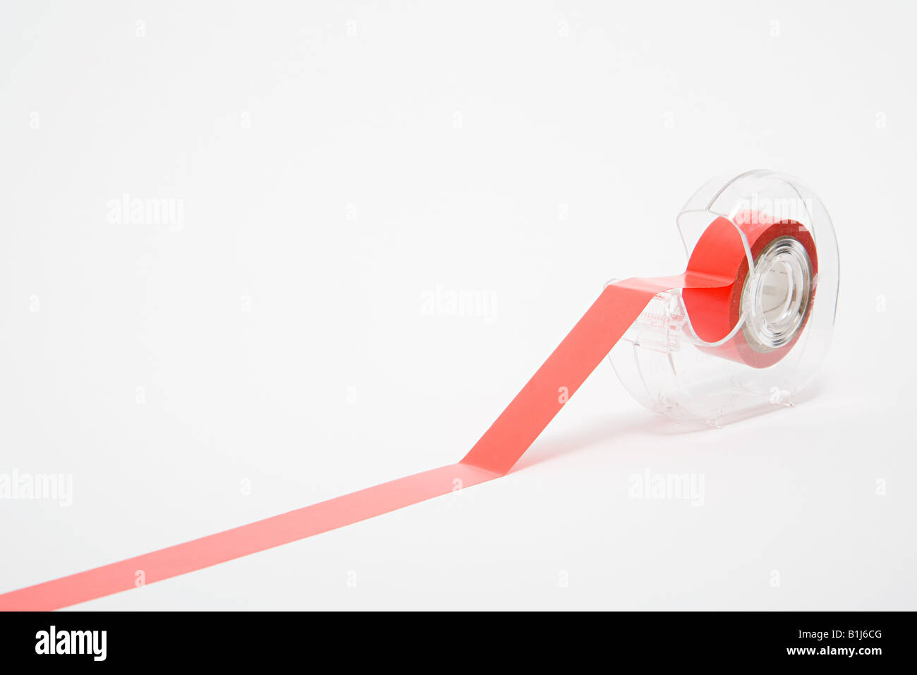 Red tape dispenser hi-res stock photography and images - Alamy