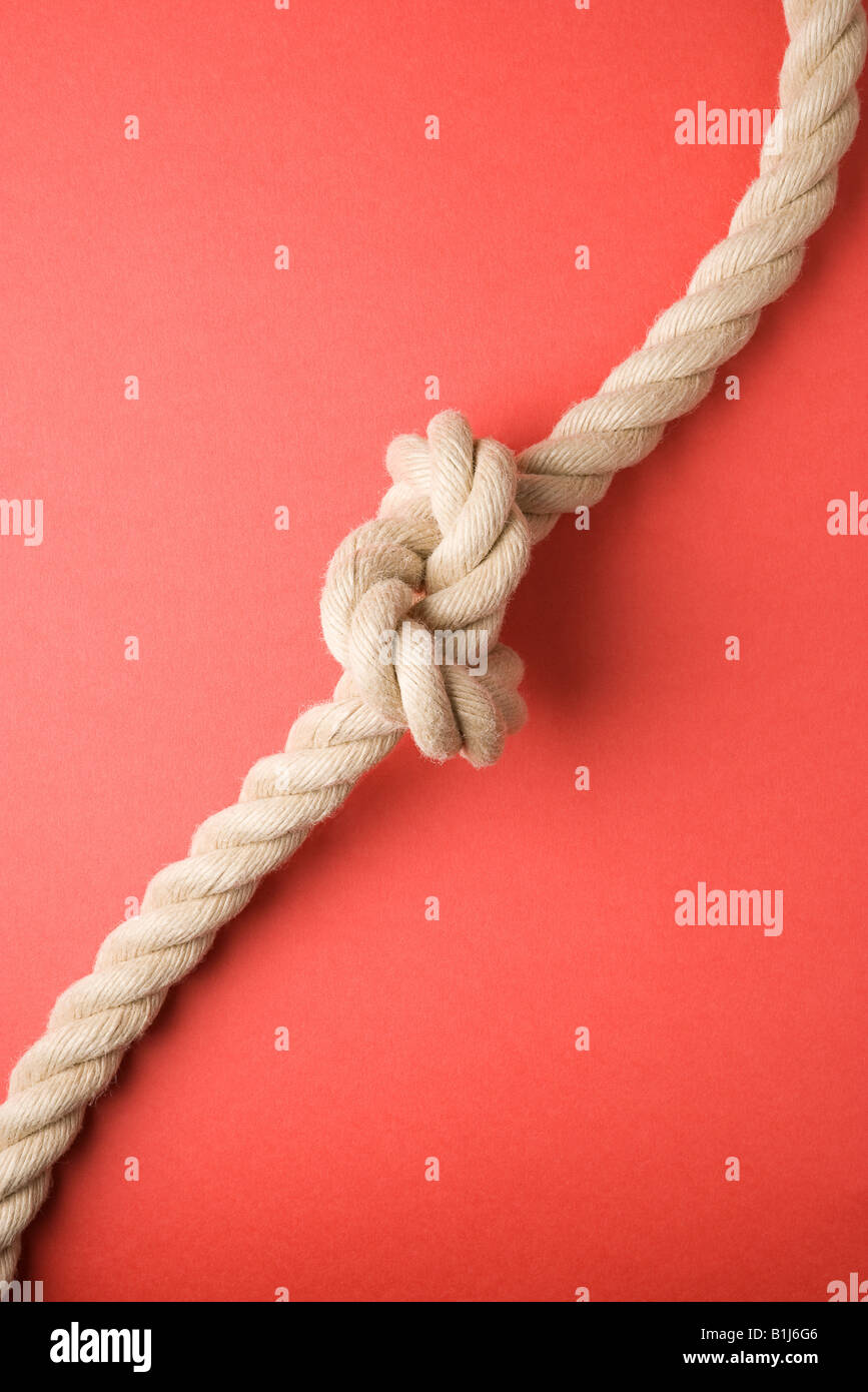 Knotted rope hi-res stock photography and images - Alamy