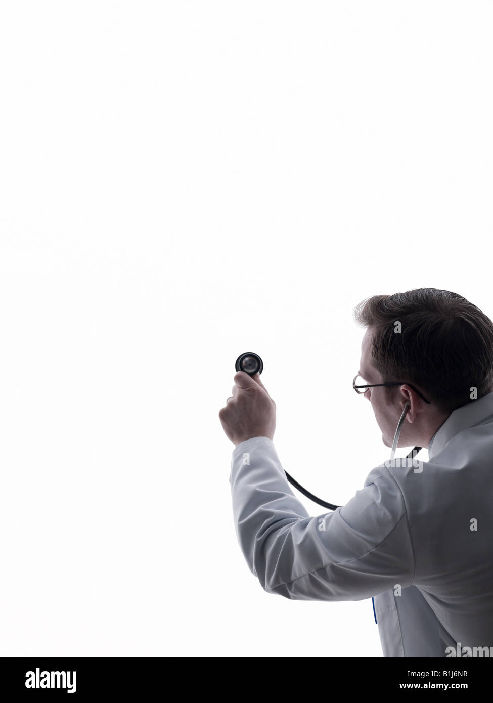 Doctor with stethoscope Stock Photo - Alamy