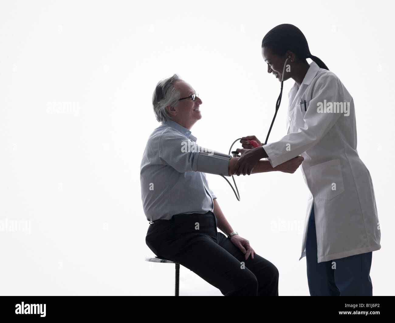 Doctor and patient Stock Photo - Alamy