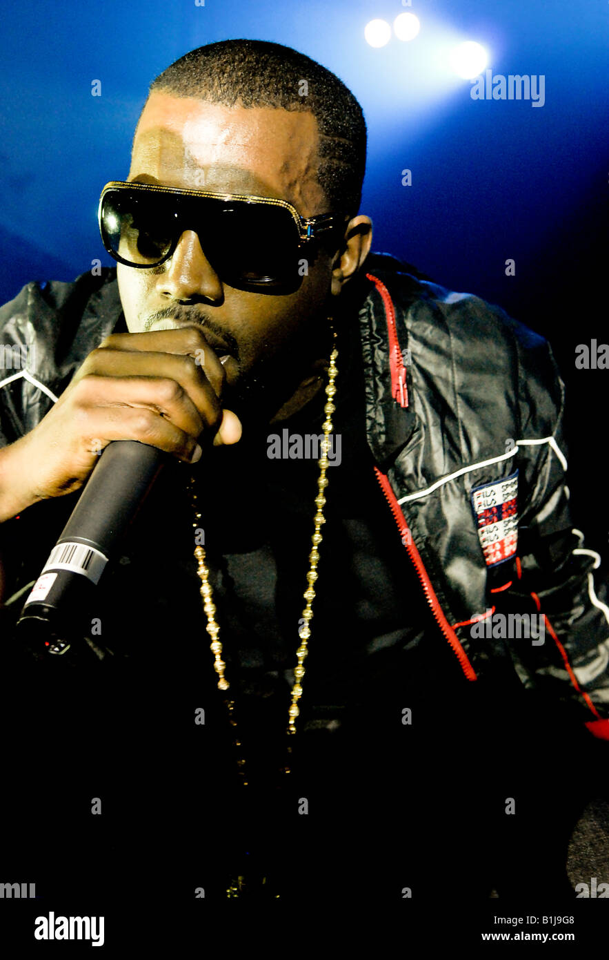 Kayne west in concert hi-res stock photography and images - Alamy