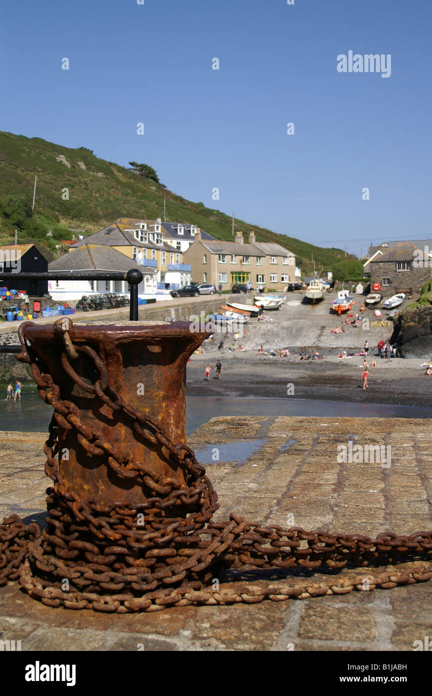 Mullion cornwall england Stock Photo - Alamy