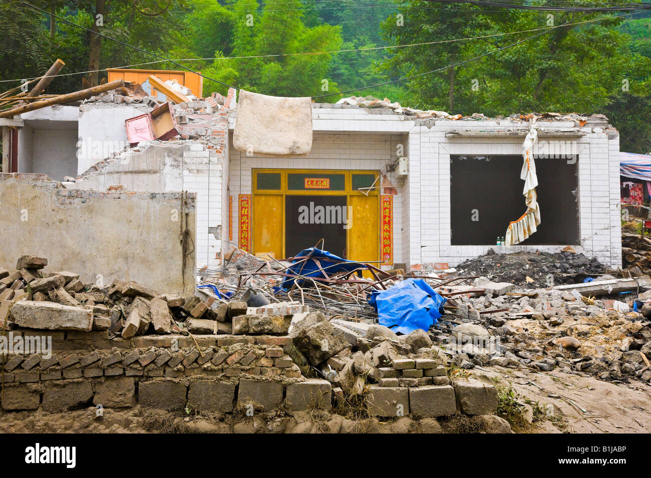 earthquake wenchuan sichuan china 12 may 2008 Stock Photo - Alamy
