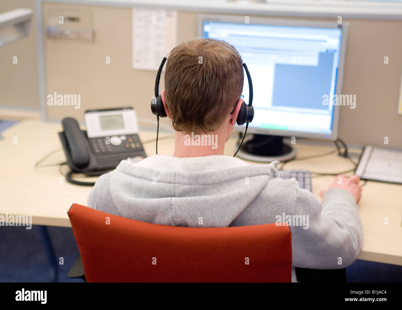 Communication center call centre of the Quelle Communicaton Center ...